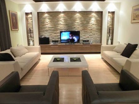 +20 ideas de salas de estar con TV - SALA COMEDOR