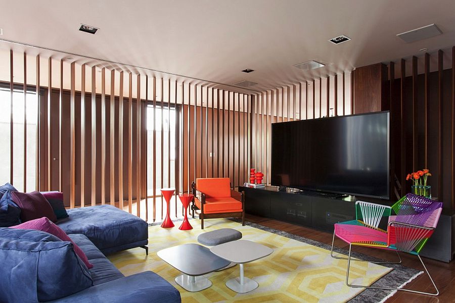 +20 ideas de salas de estar con TV - SALA COMEDOR