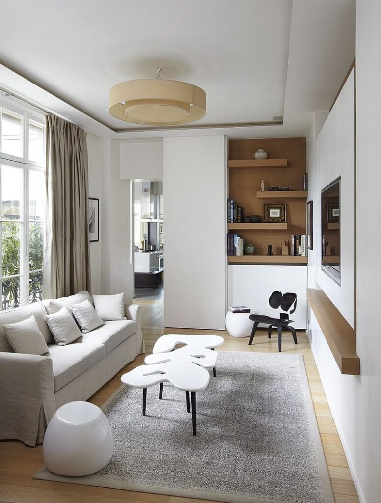 +20 ideas de salas de estar con TV - SALA COMEDOR