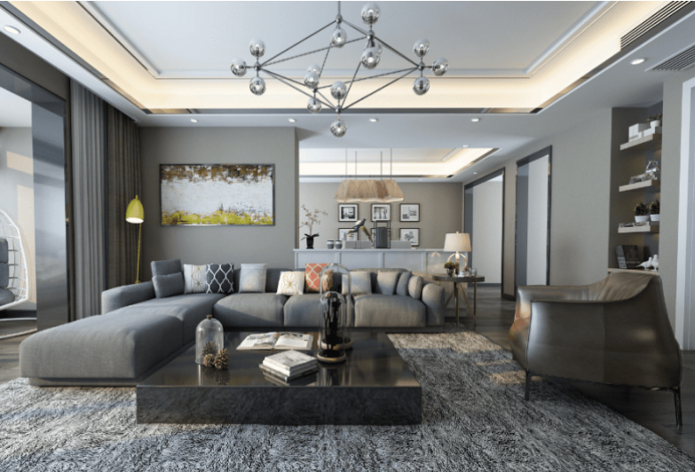 Salas para casas modernas. - SALA COMEDOR